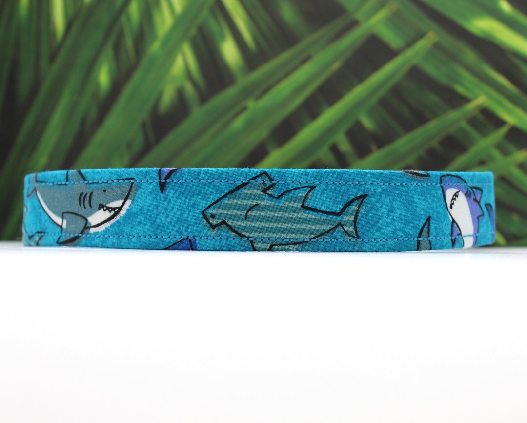 Shark Dog Collar Beach Dog Collar Shark Shark Gifts Shark Lover Summer ...