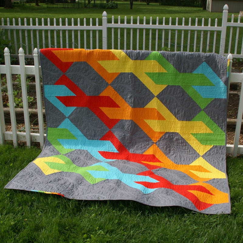 PDF Pattern - Infinity Quilt - Etsy