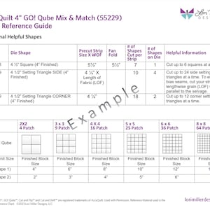 PDF Download - Accuquilt Qube Quick Reference Guide - Etsy