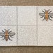 Triple Insect, Original Ceramic Tile Painting, Splashback, Wall Art ...