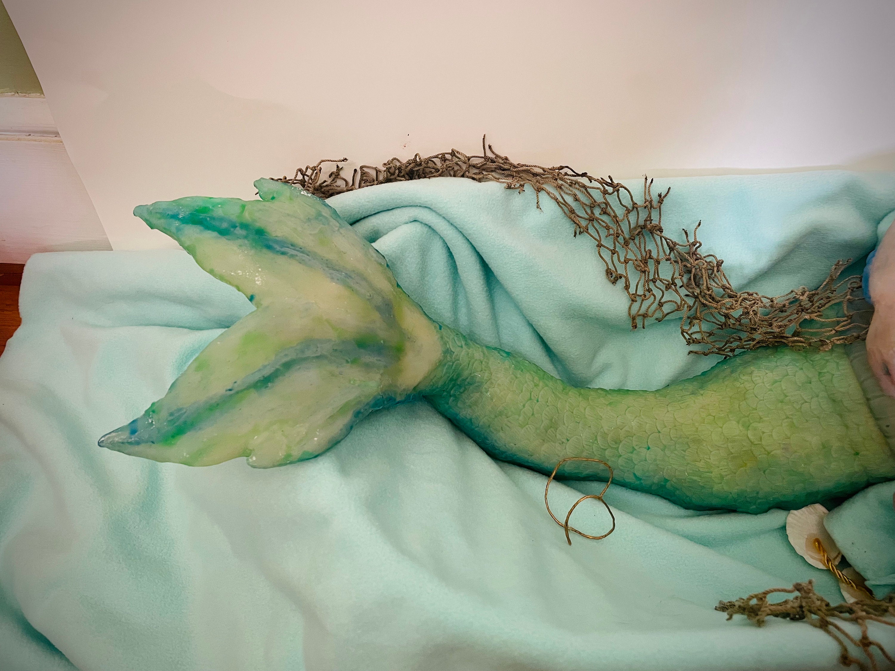 Reborn Mermaid Baby Solid Silicone Body Ecoflex 00-20 Silicone Doll - Etsy