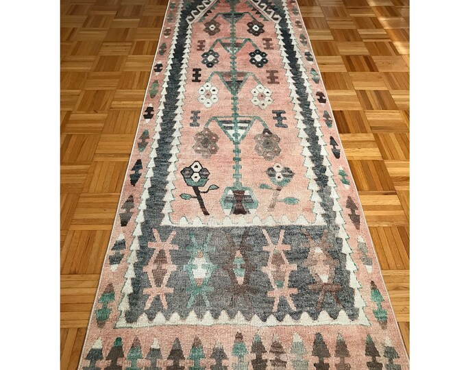 Brand New Turkish Kilim Design Runner Rug for Kitchen Hallway Entryway ...