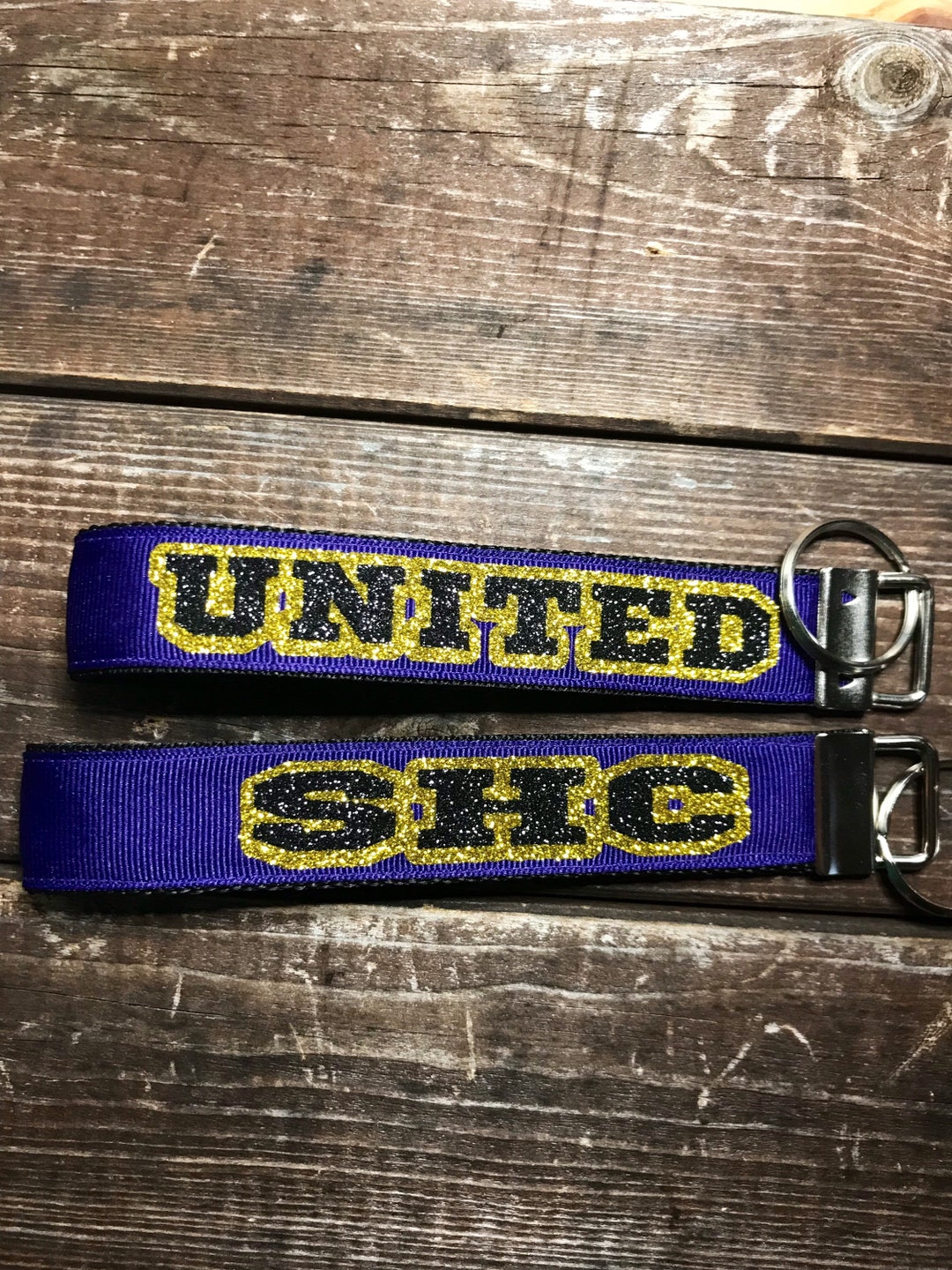 Custom Team Wristlet Keychain. Pick Your Own Colors - Etsy