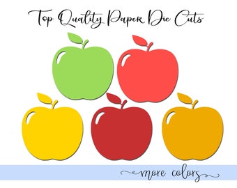 Apple Die Cut | Etsy