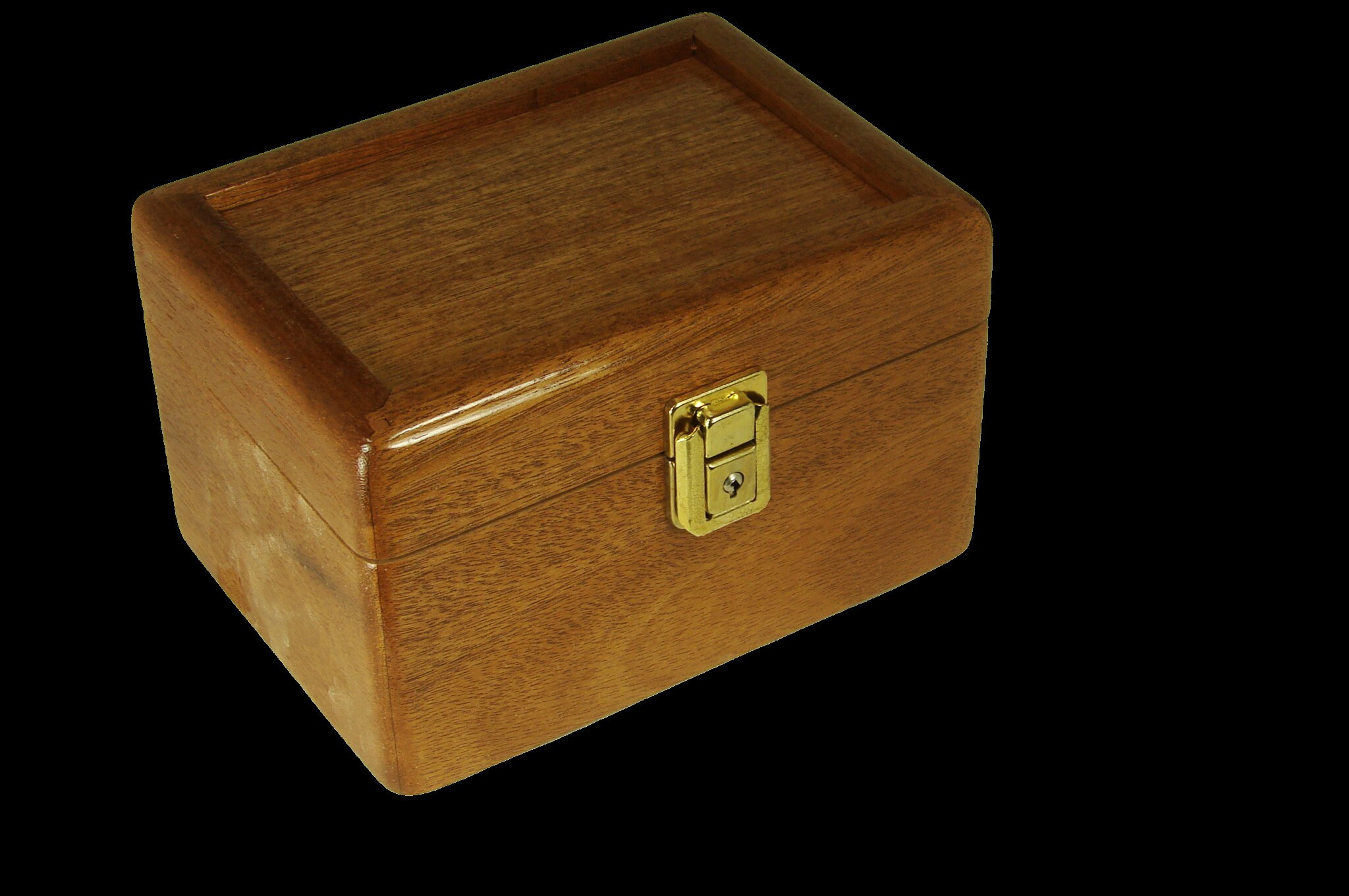 PIKES PEAK Stash Box Made Out of Mahogany/large Stash Box/ Locking ...