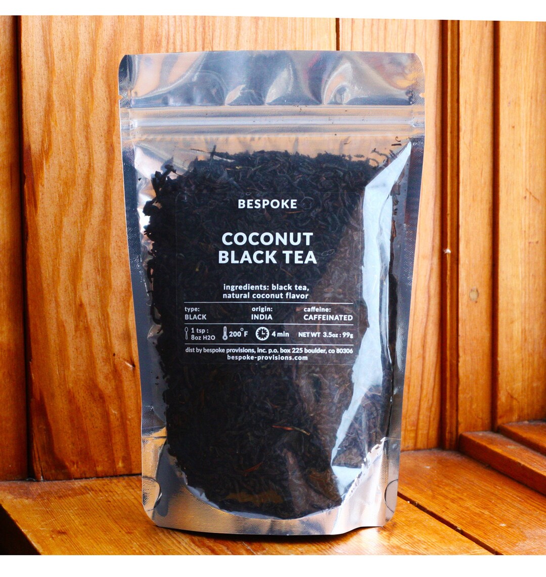 Bespoke Coconut Black Tea - Etsy