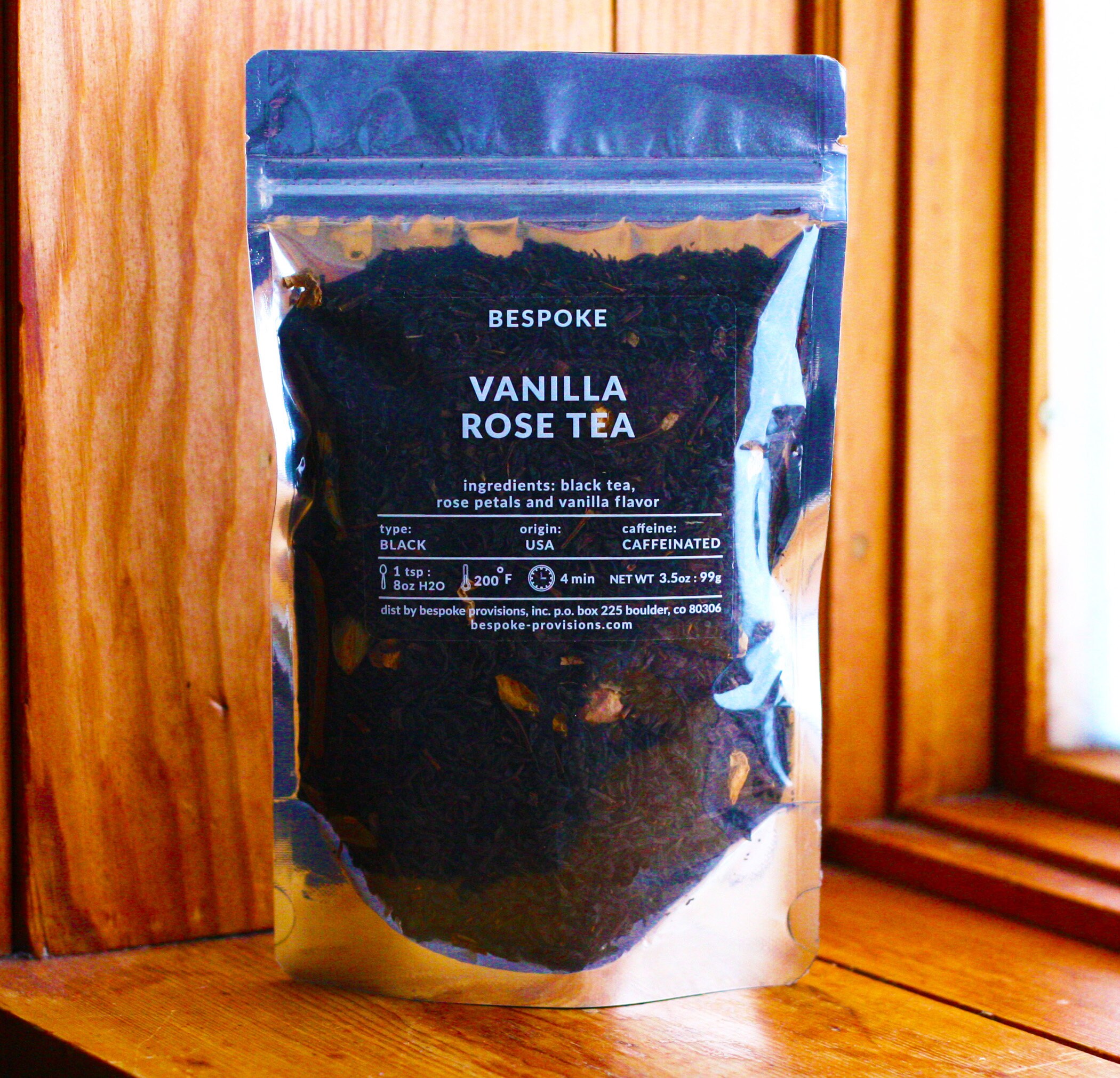 Bespoke Vanilla Rose Tea - Etsy