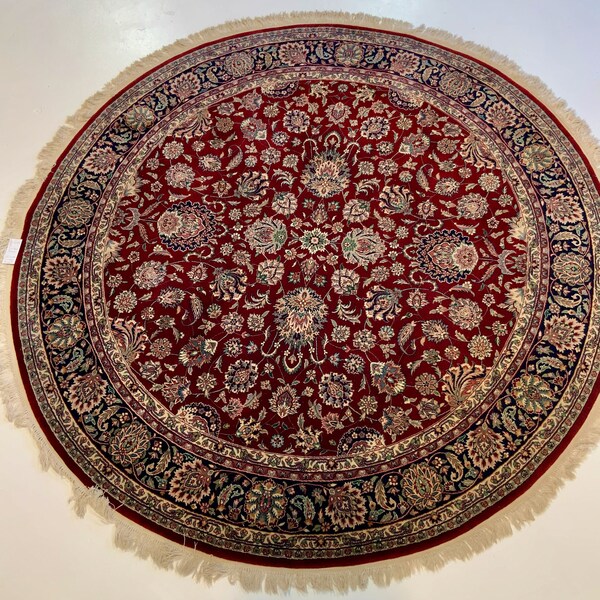 Persian Round Rug - Etsy