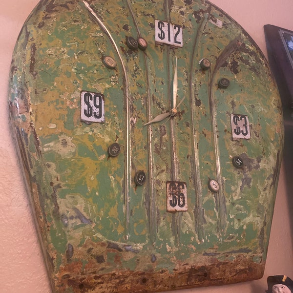 Repurposed Clock - Etsy