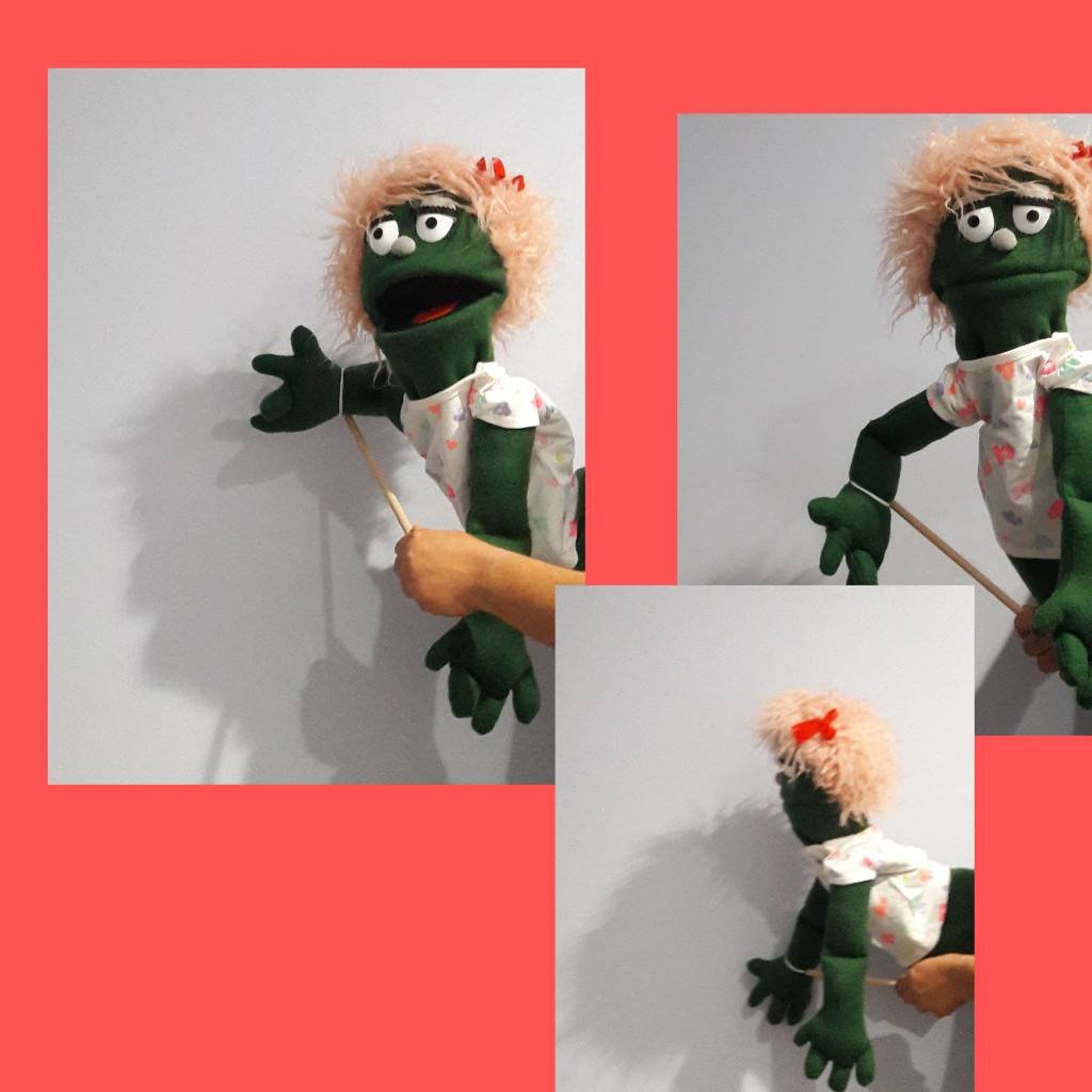 Hand Puppet/ Rod Puppet / Muppet - Etsy