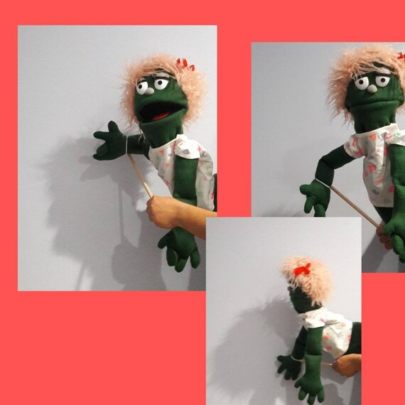Hand Puppet/ Rod Puppet / Muppet - Etsy
