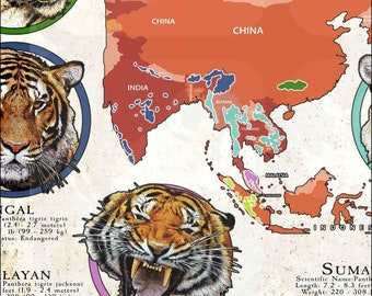 Tiger Habitat Map
