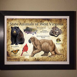 West Virginia State Animals | Etsy Canada