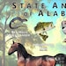 Alabama State Animals Poster - Etsy