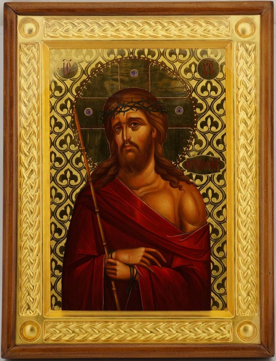 Christ the Bridegroom Icon (framed) Hand-painted Orthodox Christian ...