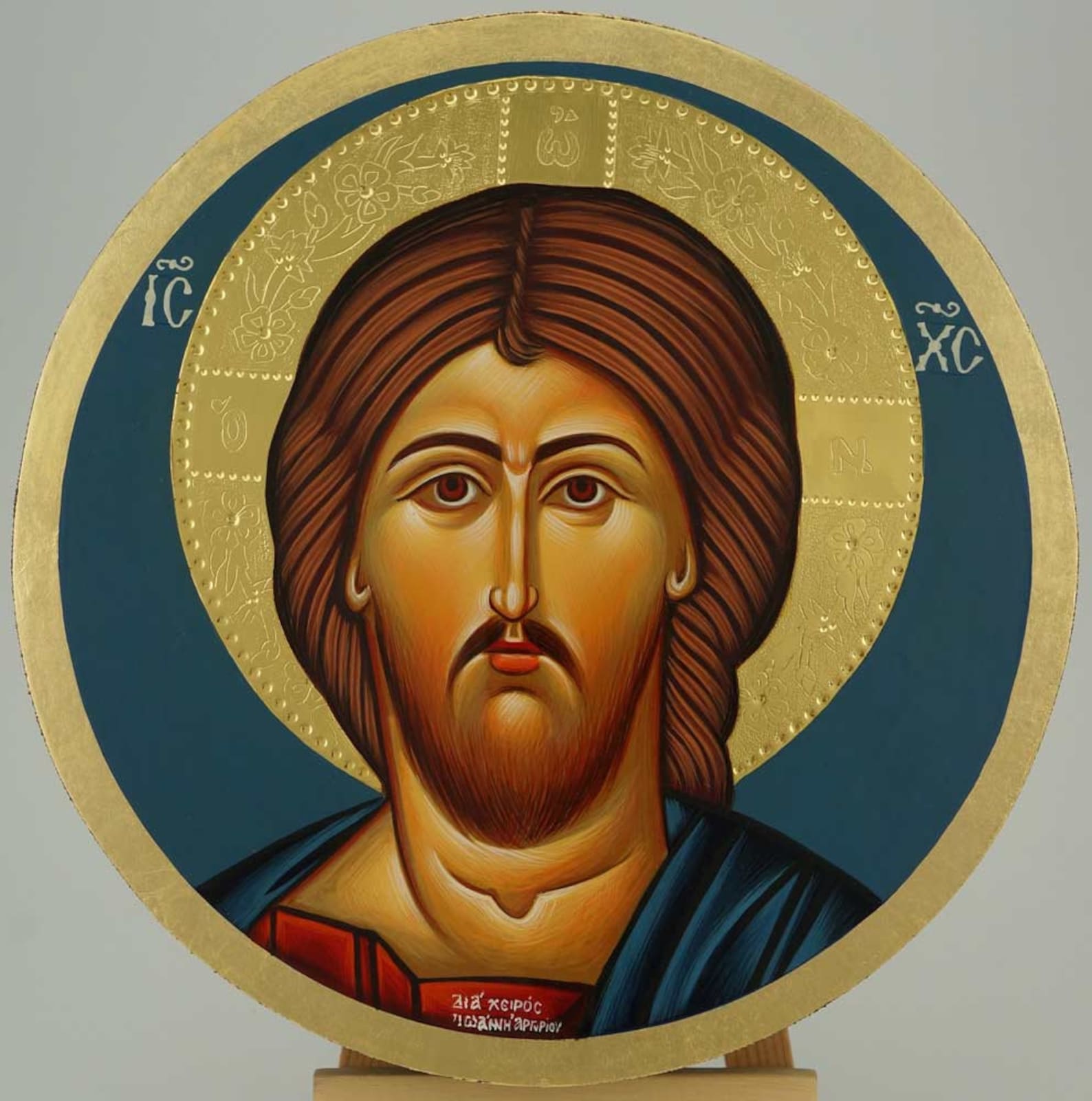 Jesus Christ Icon Pantocrator Icon Hand-painted Byzantine - Etsy