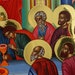 Hand-painted Last Supper Icon: Greek Orthodox Byzantine Art, 24K Gold ...