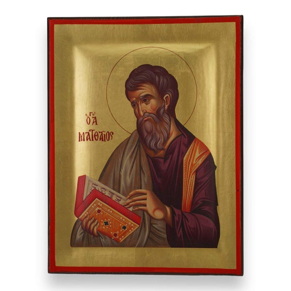 St Matthew Icon - Etsy