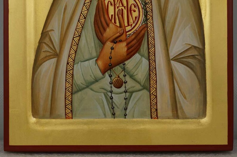 Our Lady of Fatima Icon Hand-painted Byzantine Orthodox - Etsy