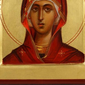Theotokos Hand-painted Icon Byzantine Orthodox Icon of Virgin | Etsy