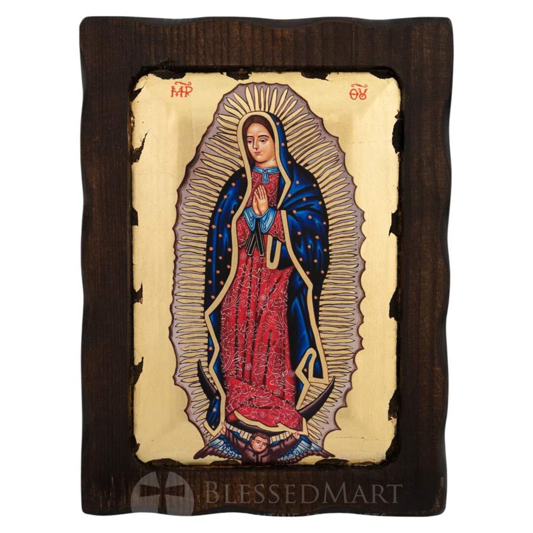 Our Lady of Guadalupe Icon – Christian Icon for Prayer - Etsy