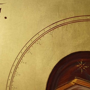 Our Lady of the Sign Hand-painted Icon Byzantine Orthodox Icon of ...