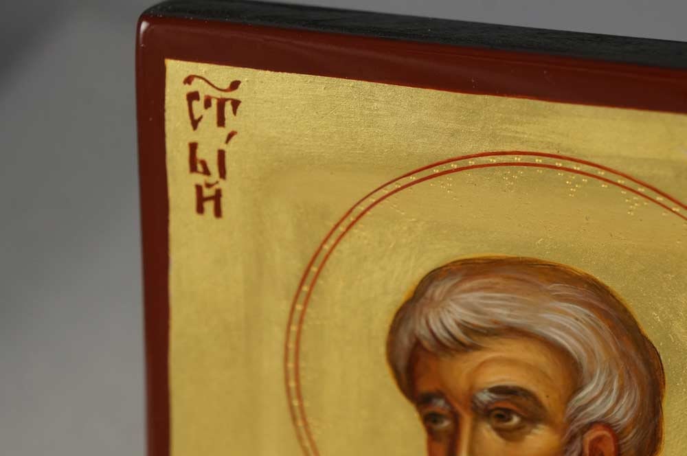 St Peter the Apostle Hand-painted Icon Byzantine Orthodox Icon of Saint ...
