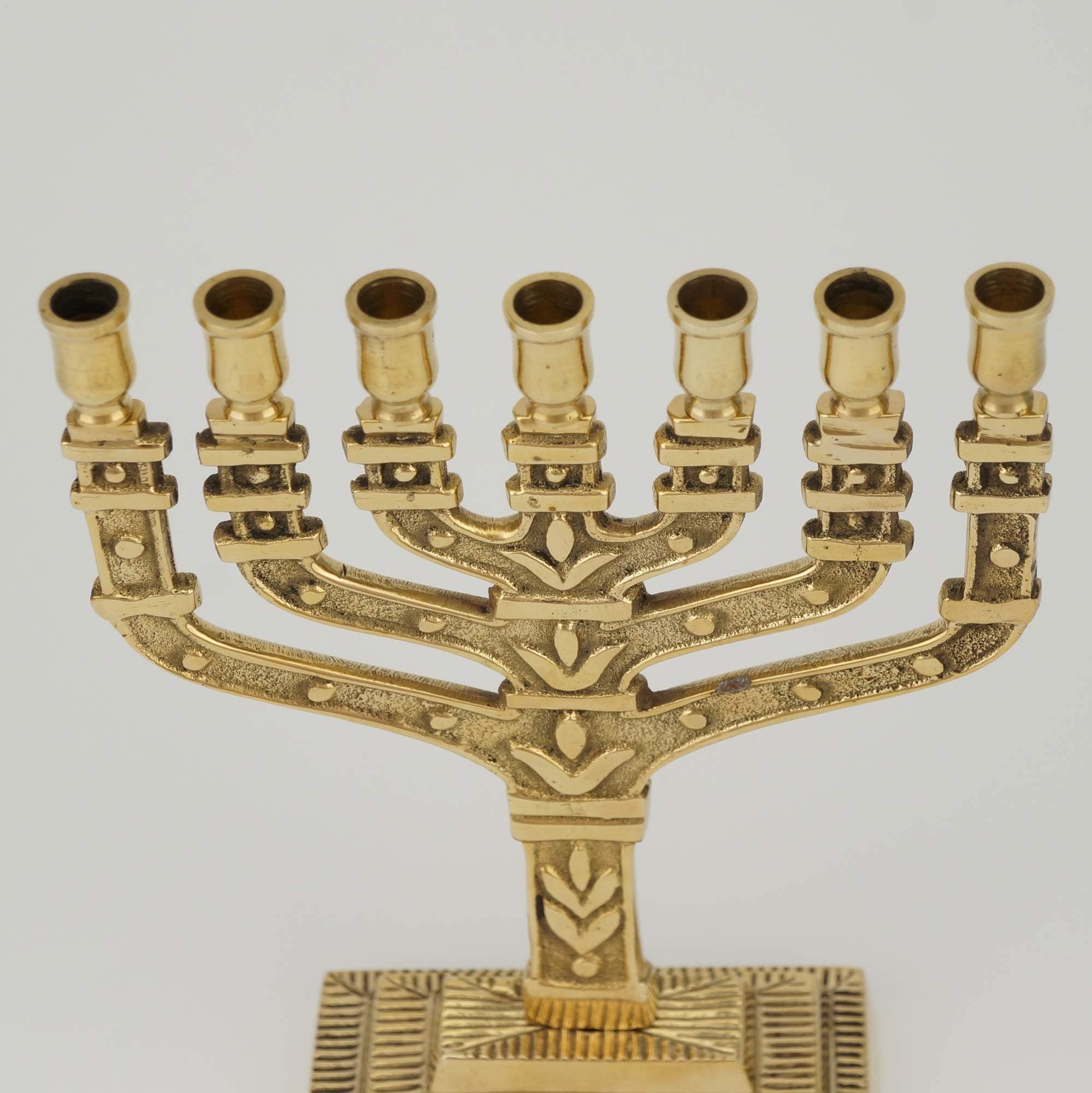 Seven Branches Brass Menorah Orthodox Church Candelabra for - Etsy