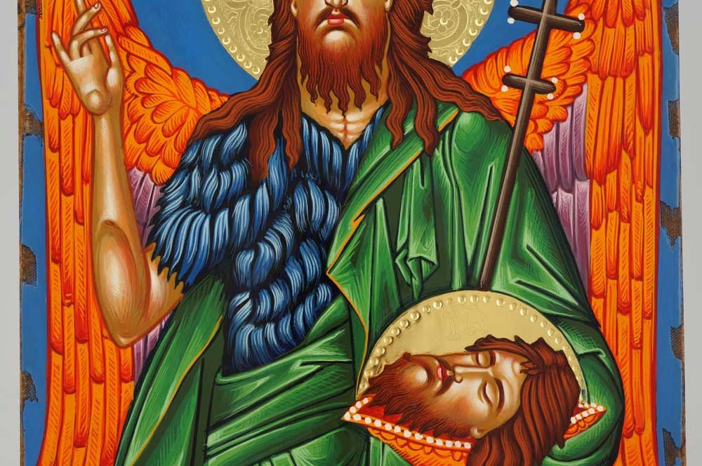 St John the Forerunner Hand-painted Greek Orthodox Icon John - Etsy UK