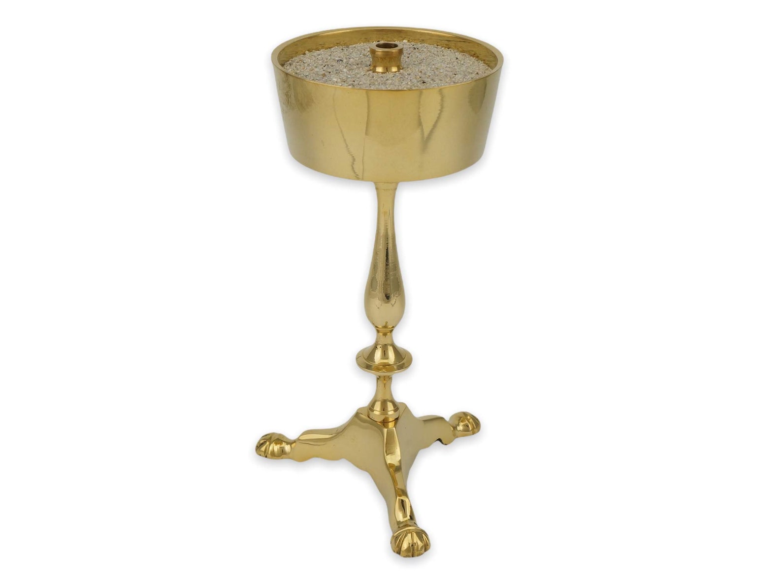 Orthodox Brass Candle Holder Filled With Sand Orthodox - Etsy