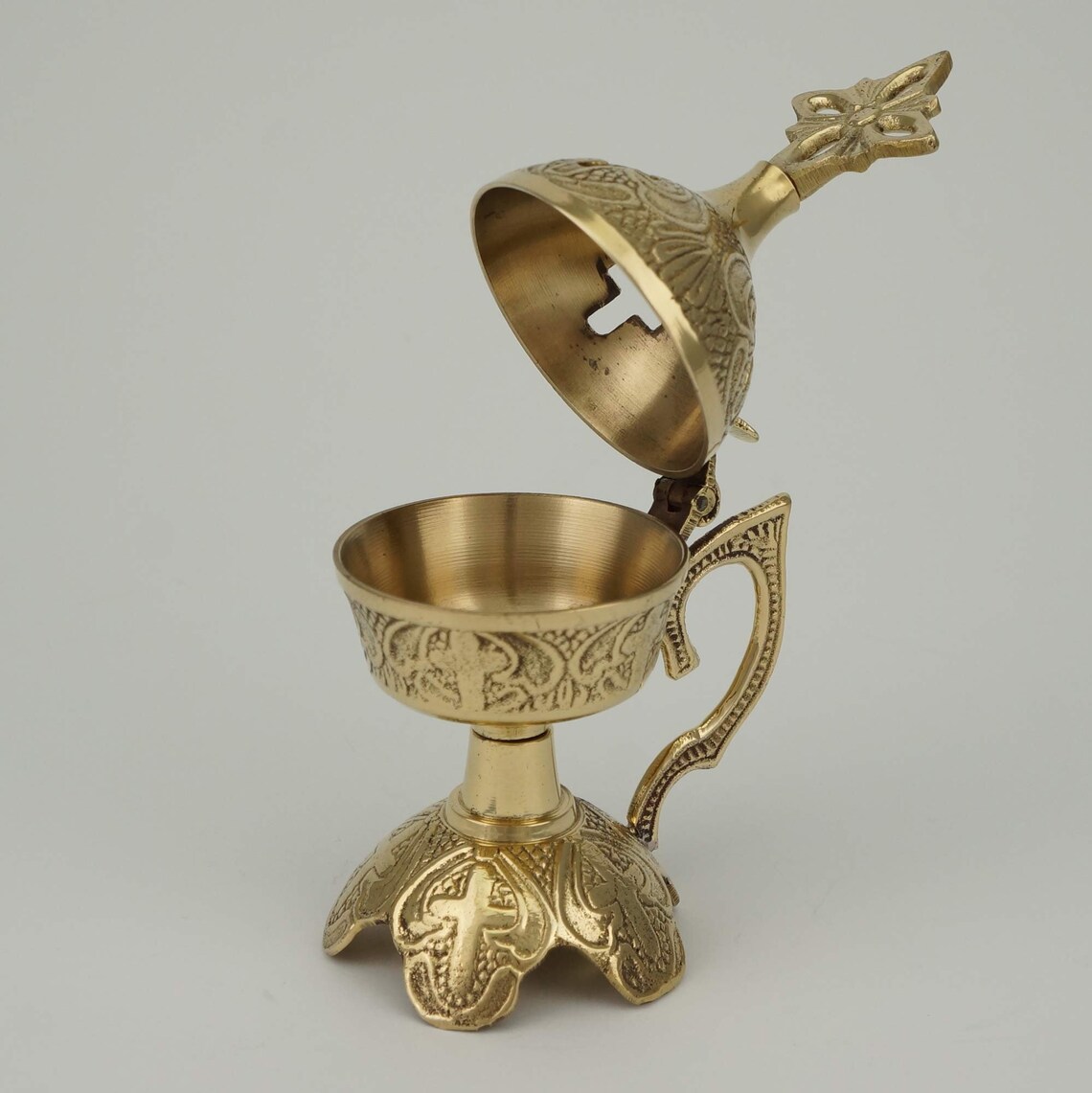 Small Brass Incense Burner Orthodox Censer Prayer Corner - Etsy