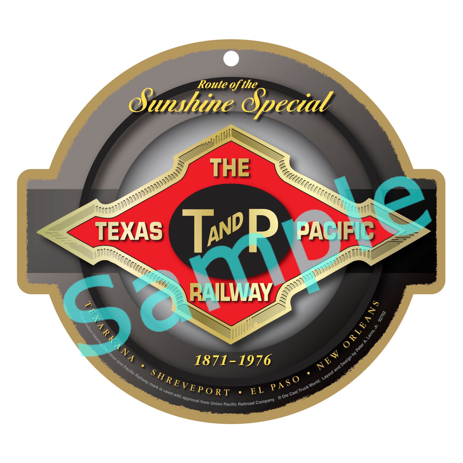 Texas Railroad Logo