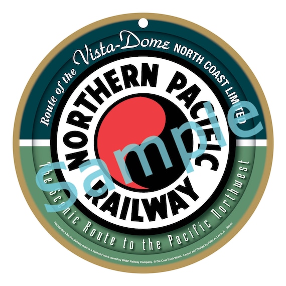 Northern Pacific Railroad Logo Wood Plaque / Sign | Etsy