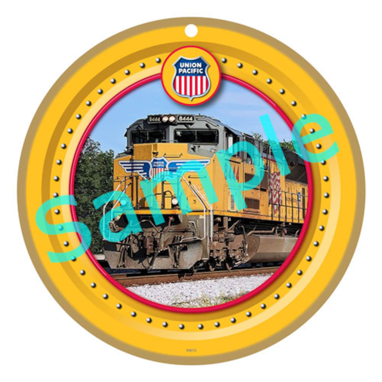 Union Pacific Railroad Train Heritage / Logo Wood Plaque / Sign - Etsy