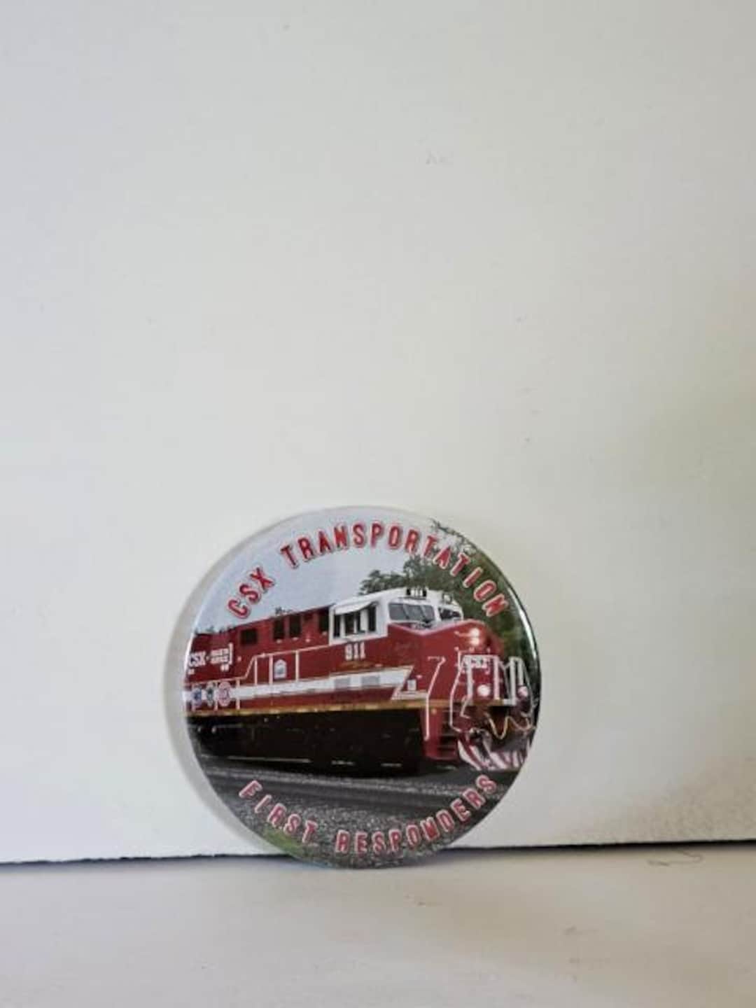 CSX Transportation Logo / First Responders Locomotive Magnet - Etsy