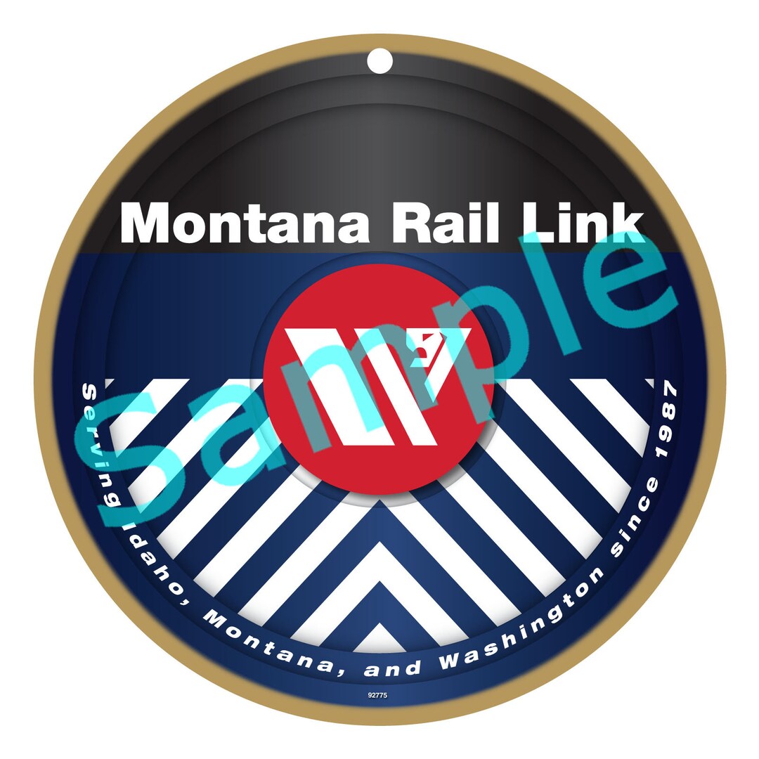 Montana Rail Link Logo Wood Plaque / Sign - Etsy