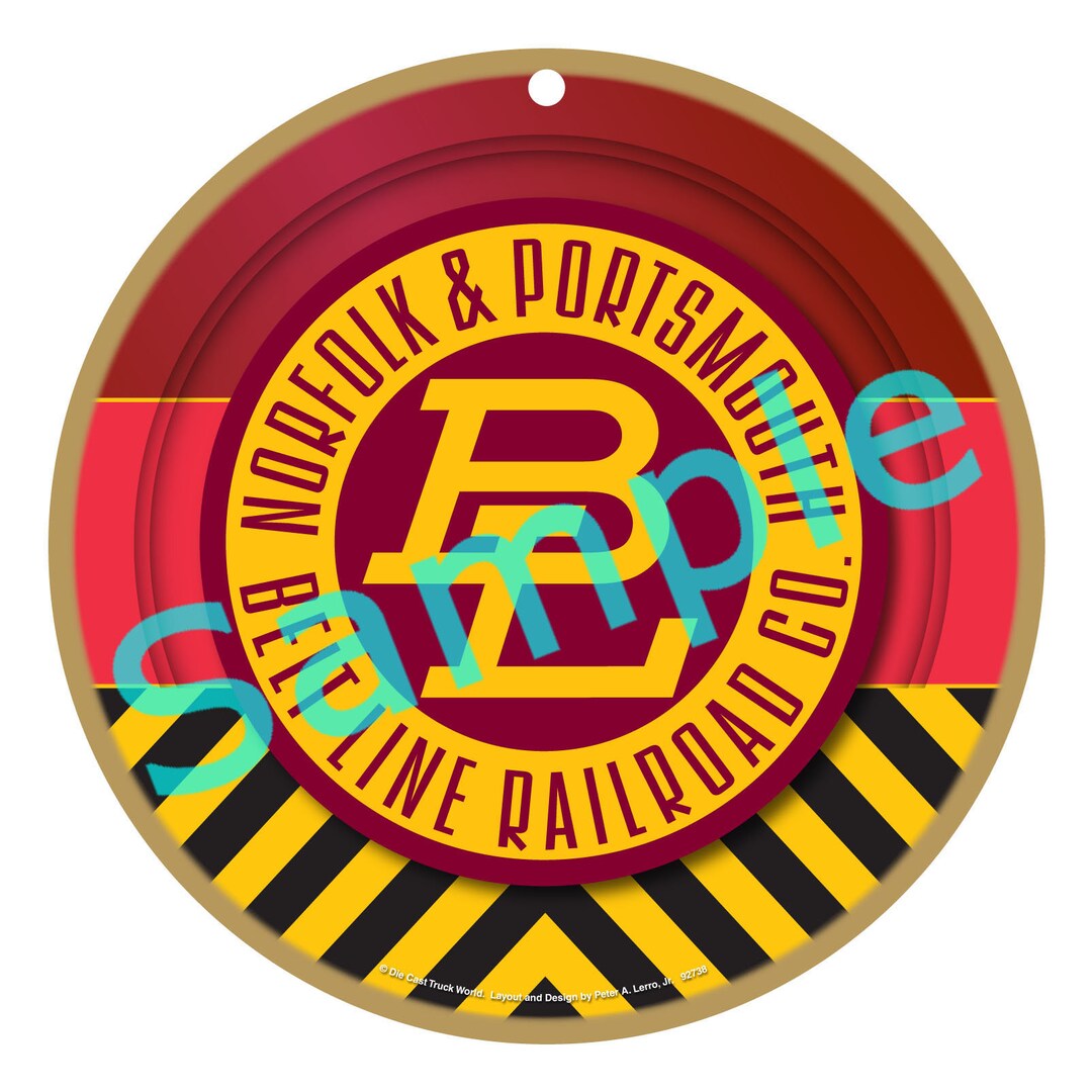 Norfolk & Portsmouth Beltline Railroad Logo Wood Plaque / Sign - Etsy