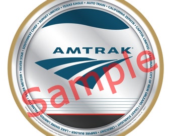 Amtrak Railroad - Arrow Logo Wood Plaque / Sign - Etsy