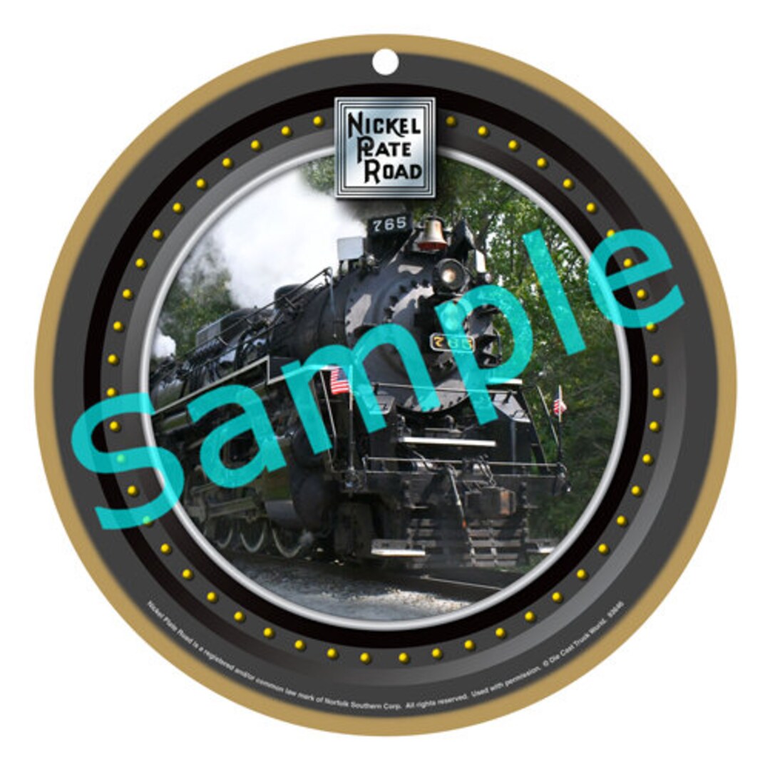 Nickel Plate Railroad Train 765 / Logo Wood Plaque / Sign - Etsy