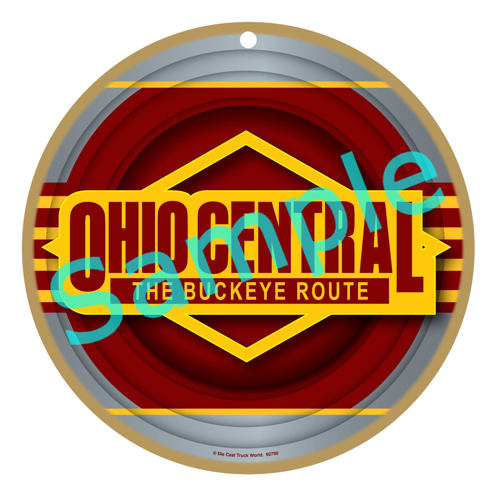 Ohio Central Railroad Logo Wood Plaque / Sign - Etsy