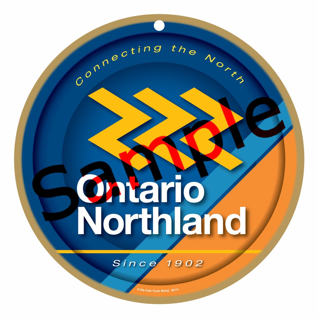 Ontario Northland Railway Logo Wood Plaque / Sign - Etsy
