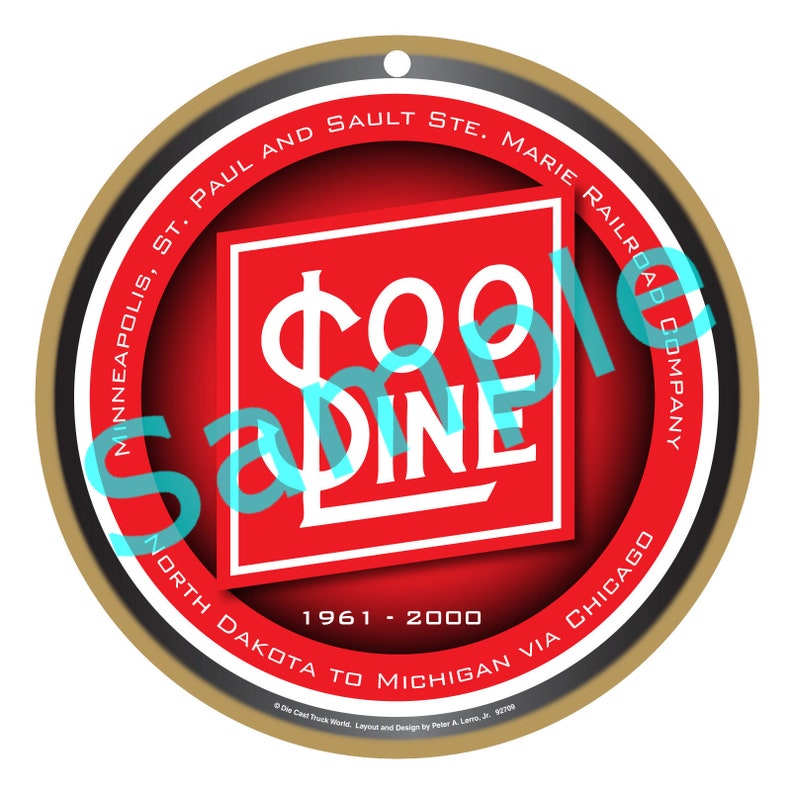 Soo Line Railway Logo Wood Plaque / Sign - Etsy