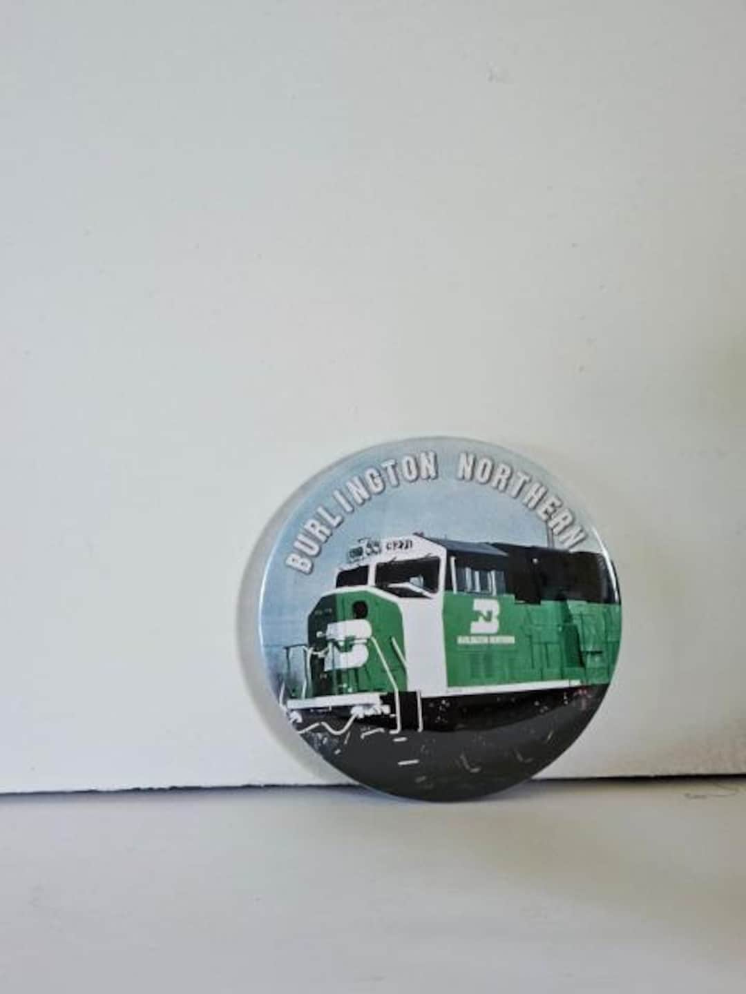 Burlington Northern Logo / Locomotive Magnet - Etsy