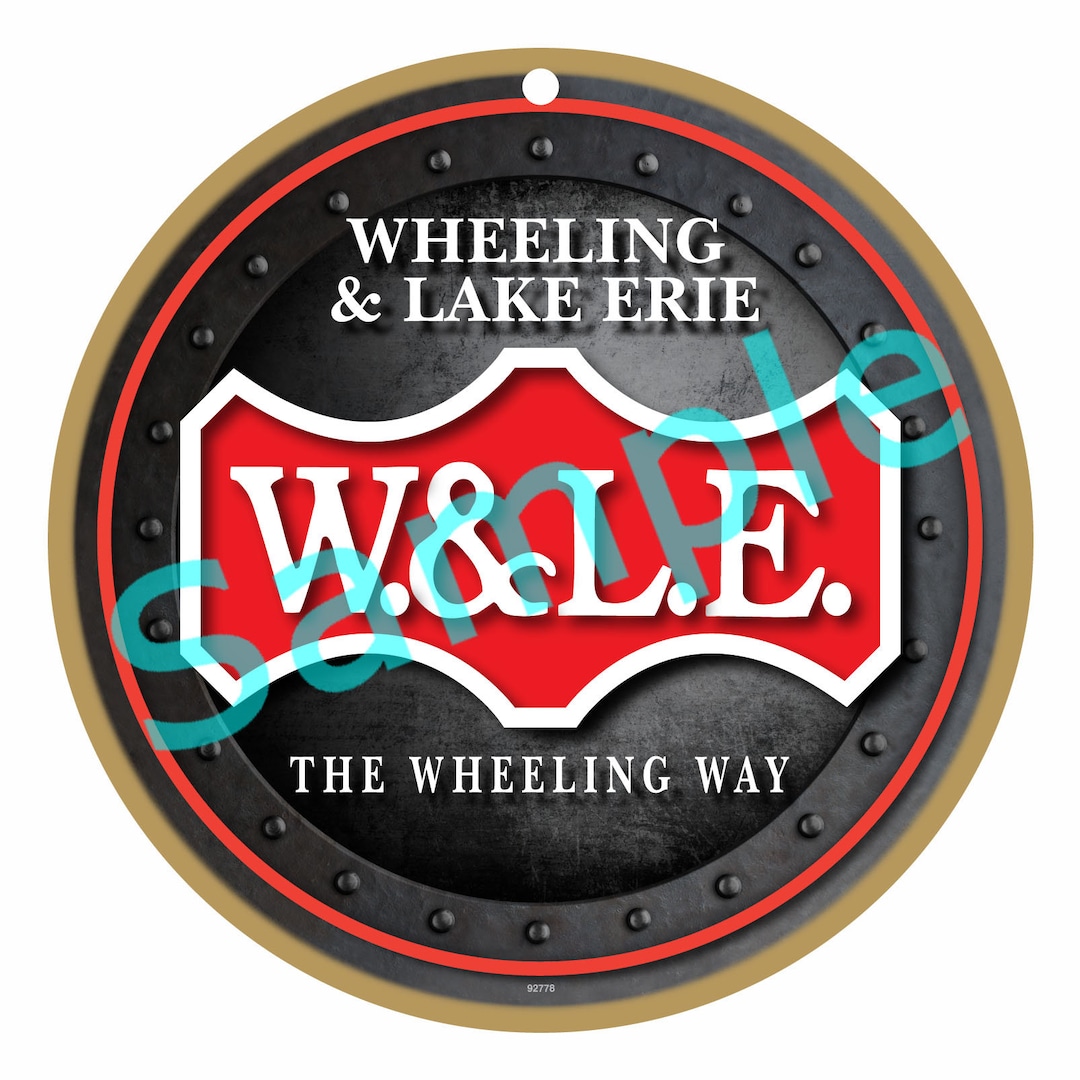 Wheeling & Lake Erie Railway Logo Wood Plaque / Sign - Etsy