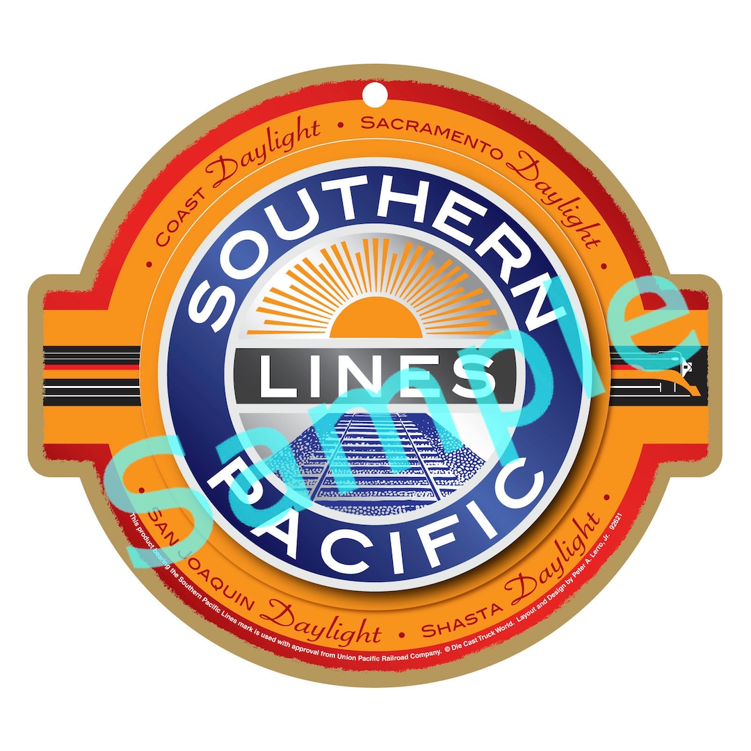 Southern Pacific Lines Logo Wood Plaque / Sign - Etsy