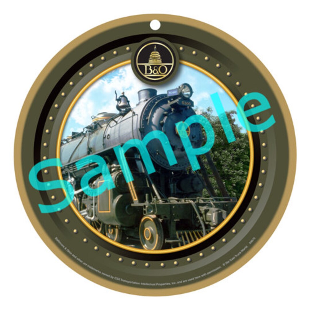 Baltimore & Ohio 5300 Train / Logo Wood Plaque / Sign - Etsy