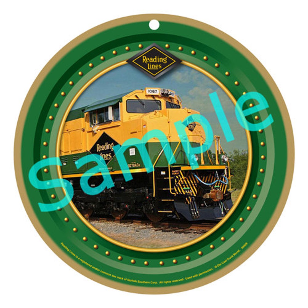 Reading Railroad Train Heritage / Logo Wood Plaque / Sign - Etsy