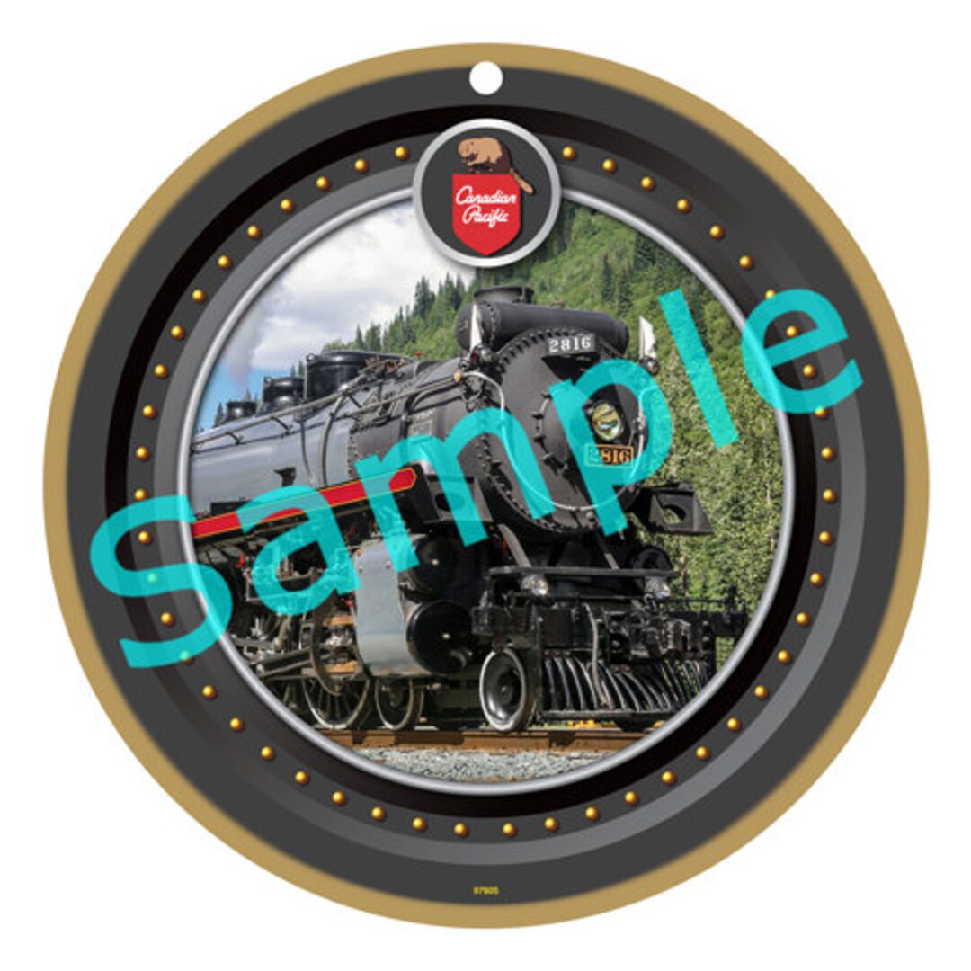 Canadian Pacific Train 2816 / Logo Wood Plaque / Sign - Etsy