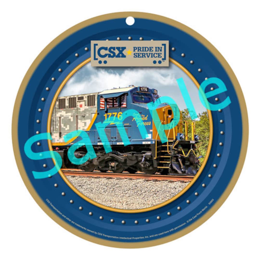 CSX Transportation Train Armed Forces / Logo Wood Plaque / Sign - Etsy