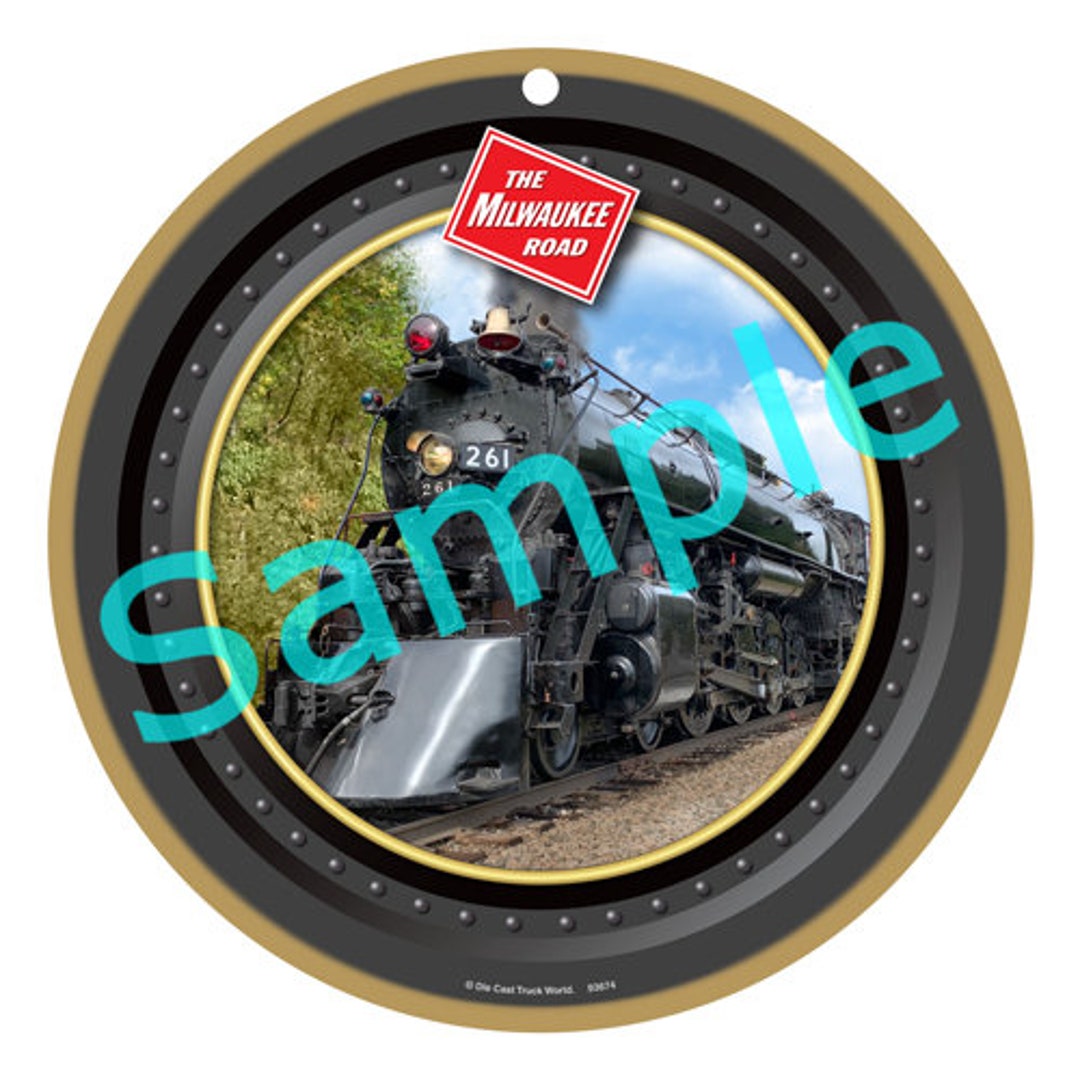 Milwaukee Road 261 Train / Logo Wood Plaque / Sign - Etsy